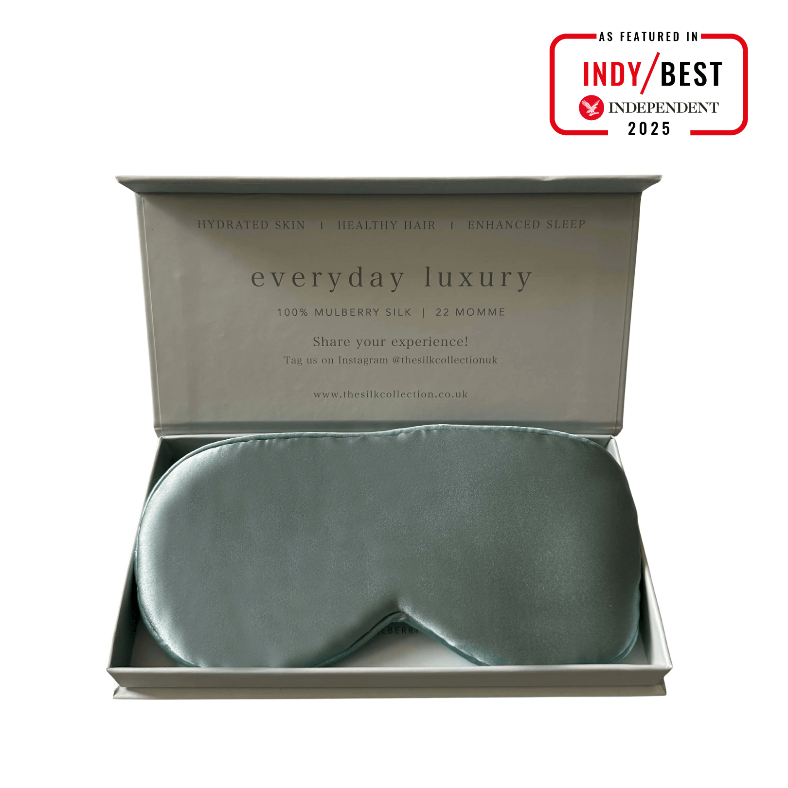 The Pure Silk Eye Mask | Luxury Mulberry Silk Eye Mask | Sleep Mask ...